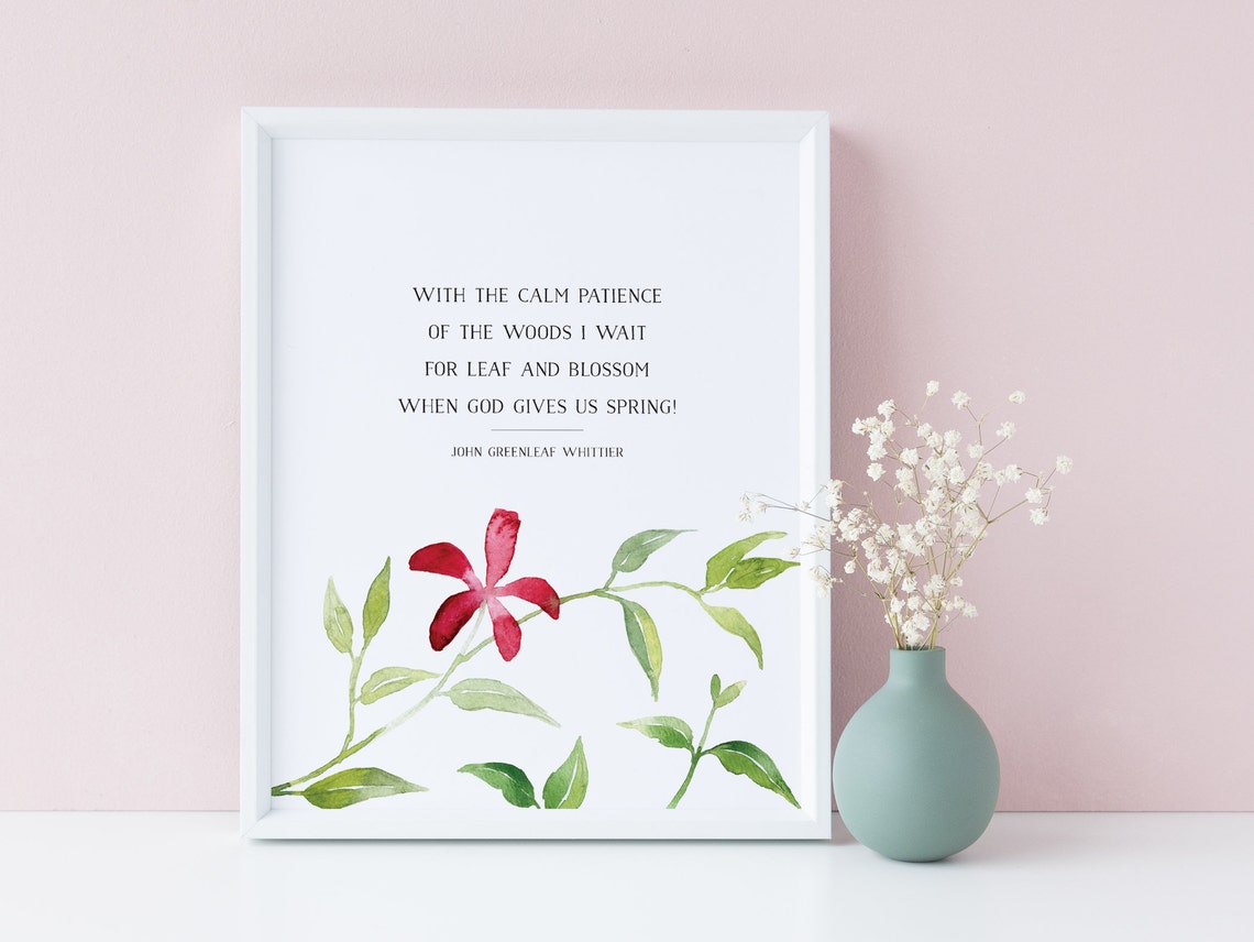 God Gives Us Spring Spring Printable Wall Art John - Etsy