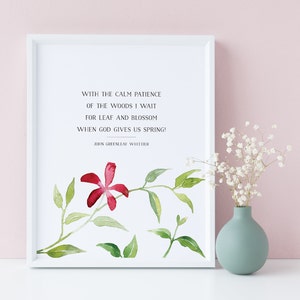 God Gives Us Spring | Spring Printable Wall Art | John Greenleaf ...