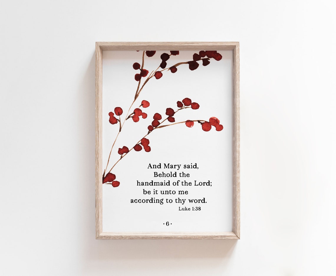 Christmas Advent Scripture Cards Printable Christmas Advent | Etsy