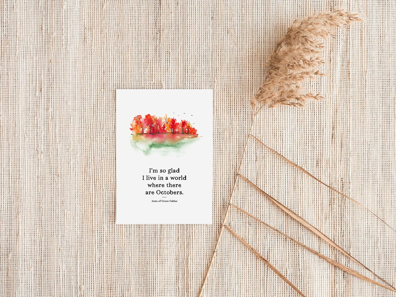 A World Where There Are Octobers | Anne of Green Gables | Fall ...