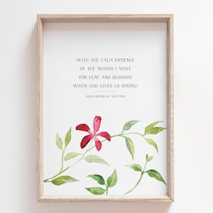 God Gives Us Spring | Spring Printable Wall Art | John Greenleaf ...