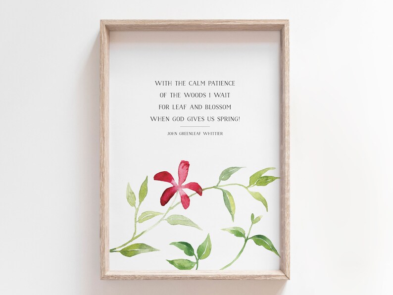 God Gives Us Spring Spring Printable Wall Art John - Etsy