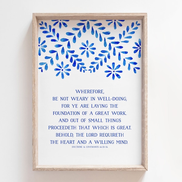 A Great Work Lds - Etsy