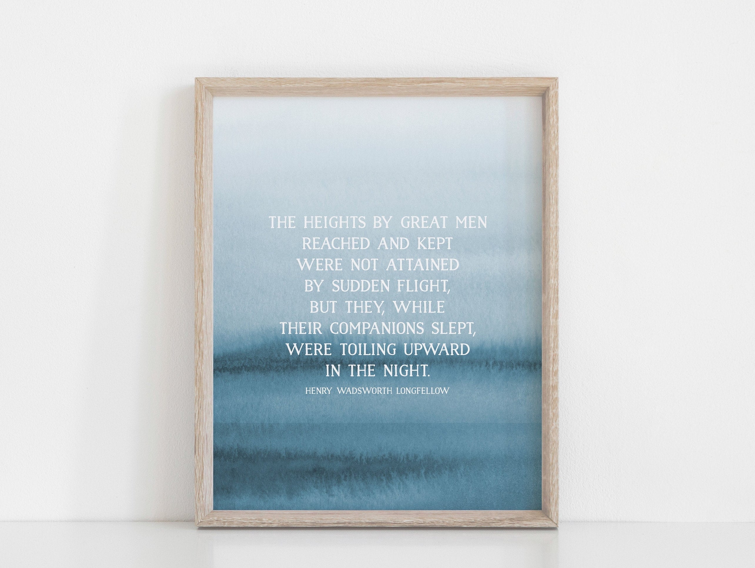The Heights by Great Men Reached | Henry Wadsworth Longfellow | Poem ...