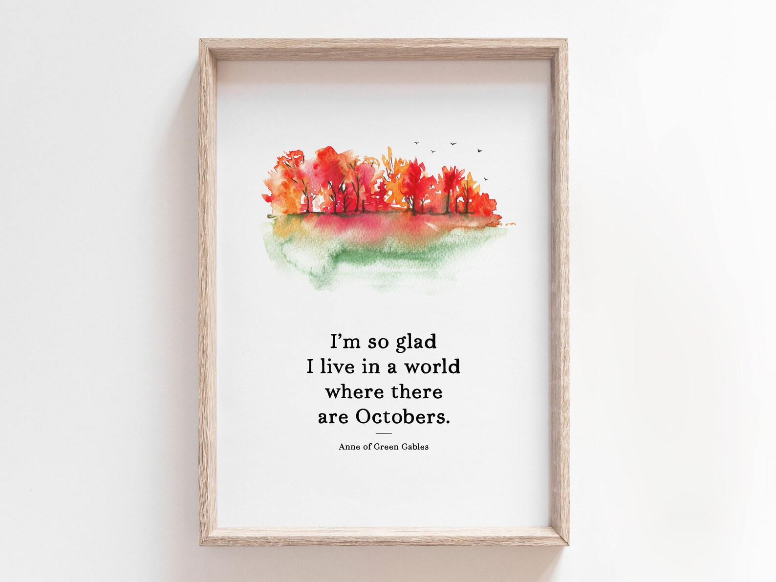 A World Where There Are Octobers | Anne of Green Gables | Fall ...