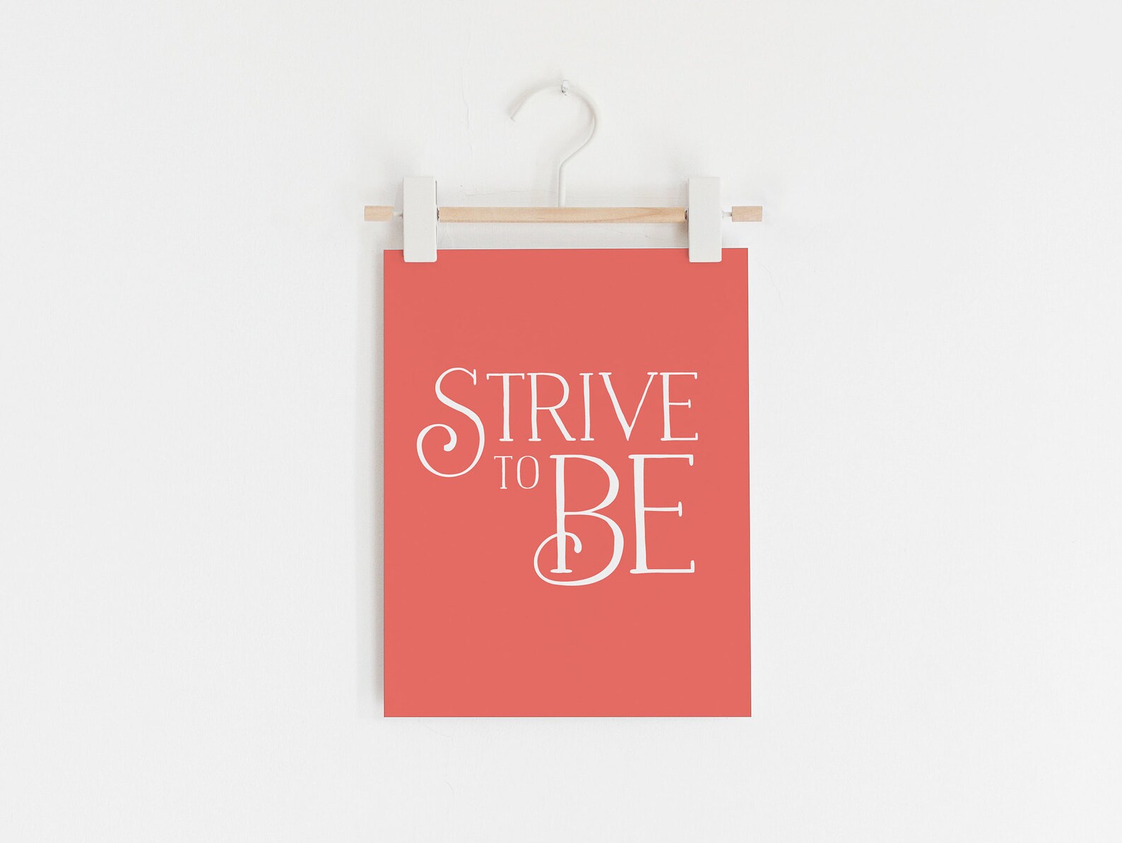 Strive to Be Printable Wall Art Strive to Be SVG Primary | Etsy