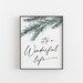 It's A Wonderful Life | Christmas Printable | Christmas Print ...