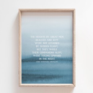 The Heights by Great Men Reached | Henry Wadsworth Longfellow | Poem ...
