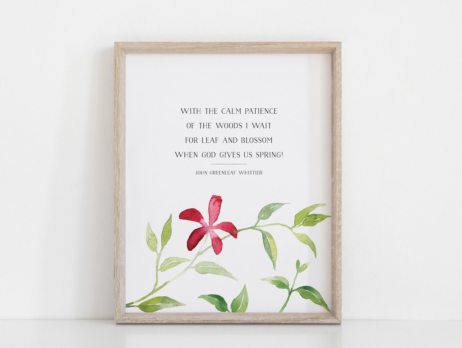 God Gives Us Spring | Spring Printable Wall Art | John Greenleaf ...