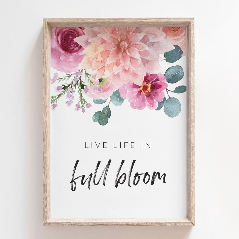 Bloom Watercolor - Etsy