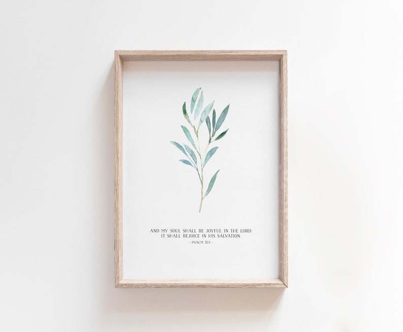 Joy Scripture Bundle | Printable Wall Art Set of 6 | Christian Wall Art ...