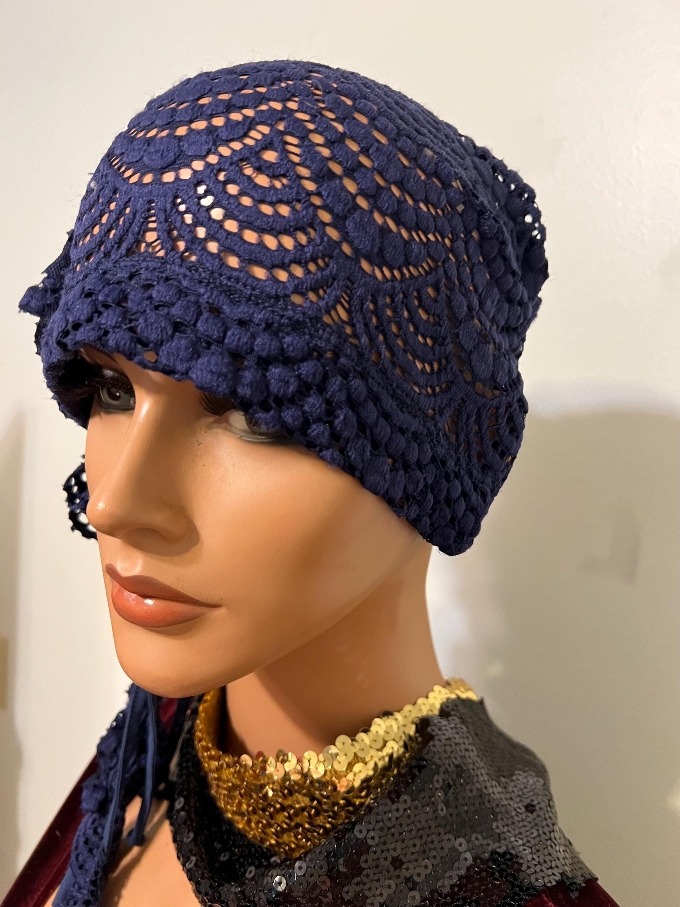 Flapper Hat Cloche 1920 Style Personalized Headdress Millinery Artwork ...
