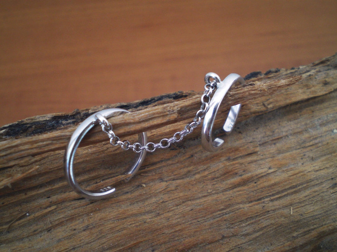 Little Finger Knuckle Ring sterling Silver Knuckle | Etsy