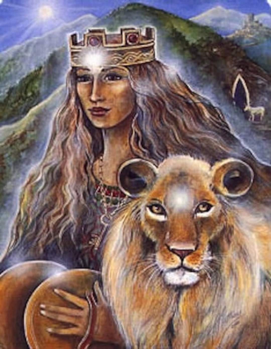 Cybele/rhea Goddess Perfume Oil - Violet, Grapefruit, Vanilla, Fir ...