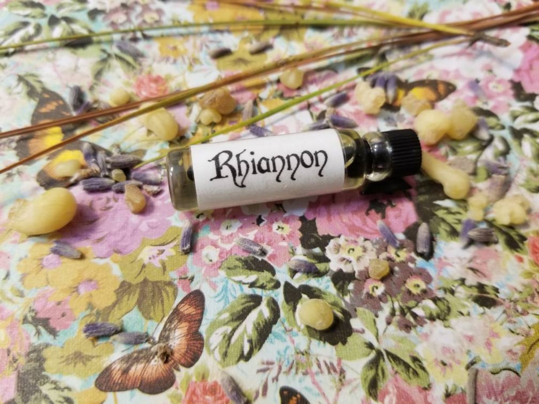 Rhiannon Goddess Perfume - White Flowers, Wood, Forest Greens, Incense ...