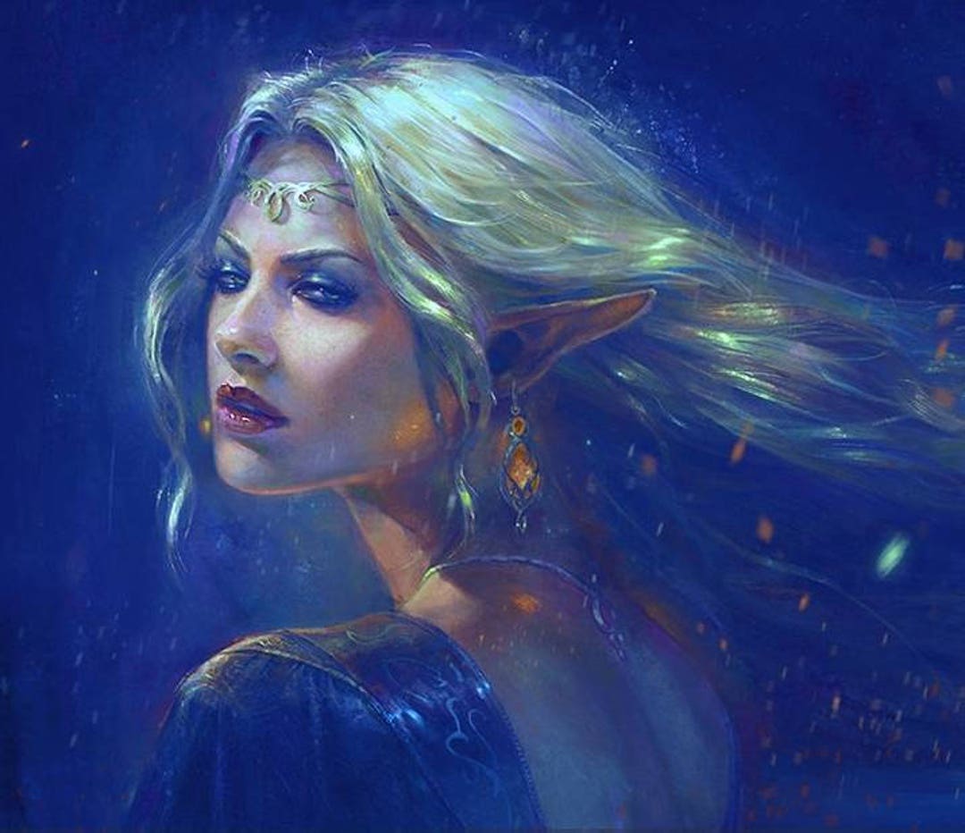 Elf Princess Perfume Oil - Rose Abs, Forest Greens, Styrax ...