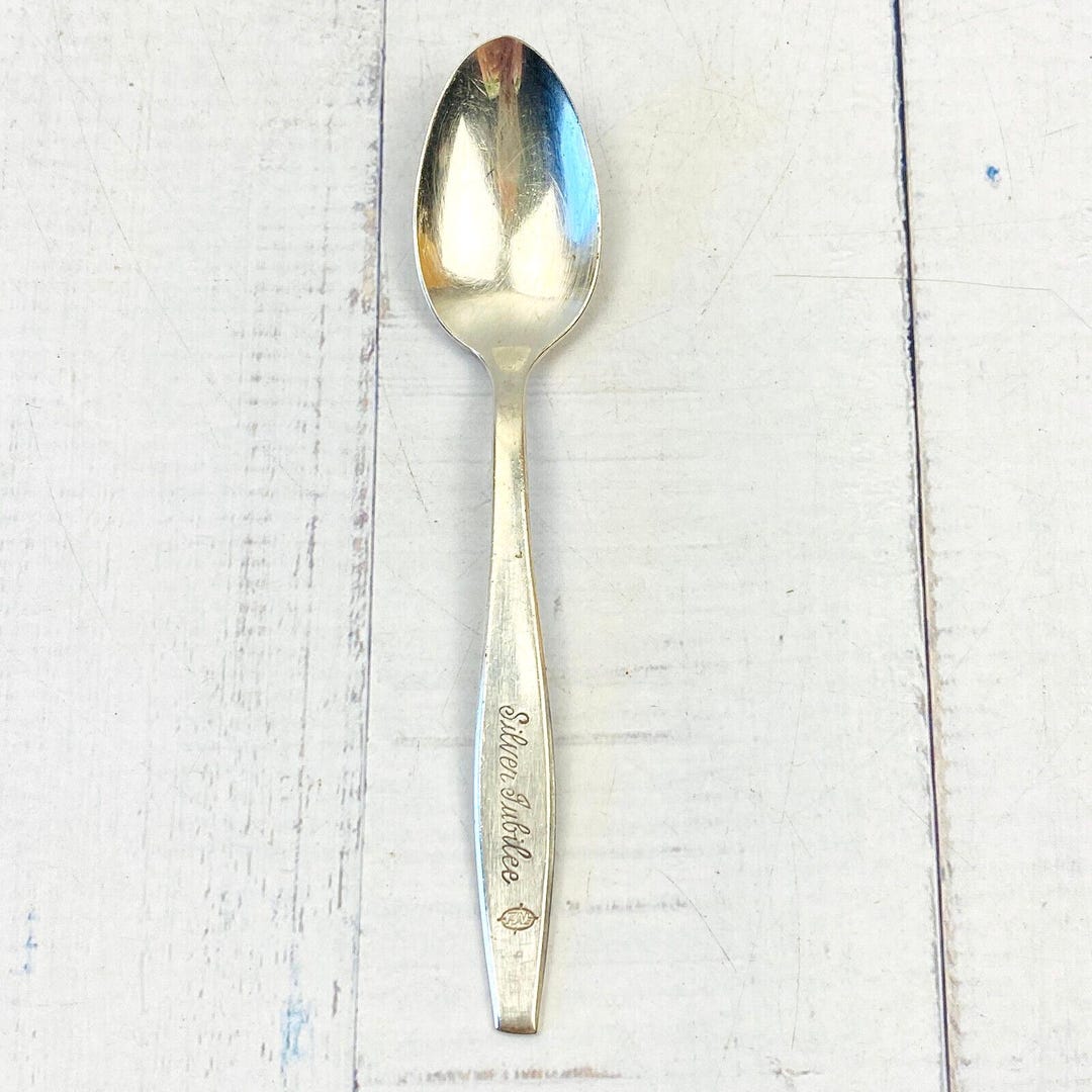 Vintage Philippine Airlines Silver Jubilee Teaspoon Oneida Ltd ...