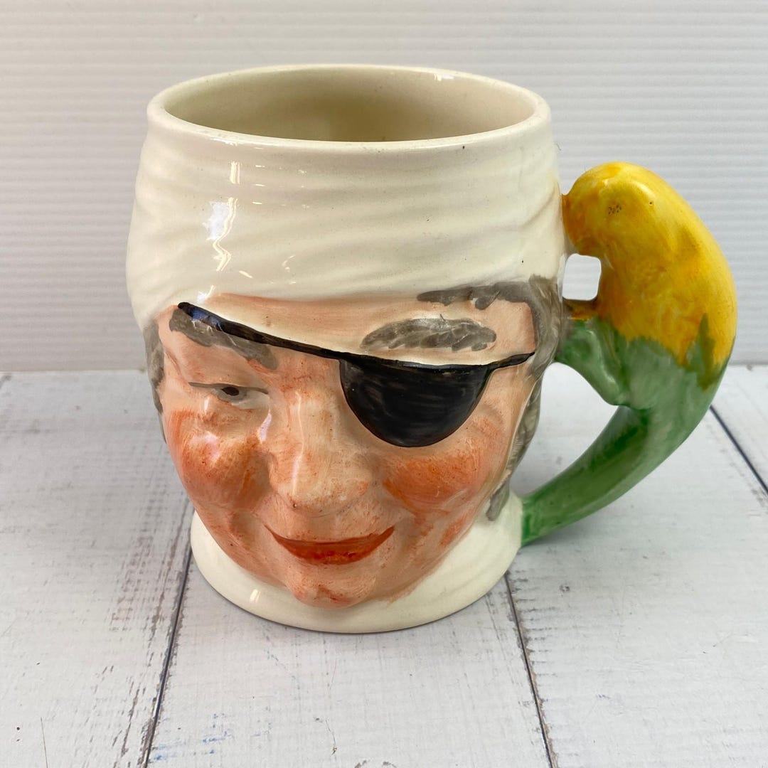 Lancaster & Sandland Long John Silver Pirate Mug Character Ware England ...
