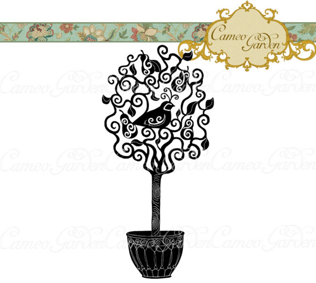 Digital Clipart - A Partridge in a Pear Tree - Clip Art for ...