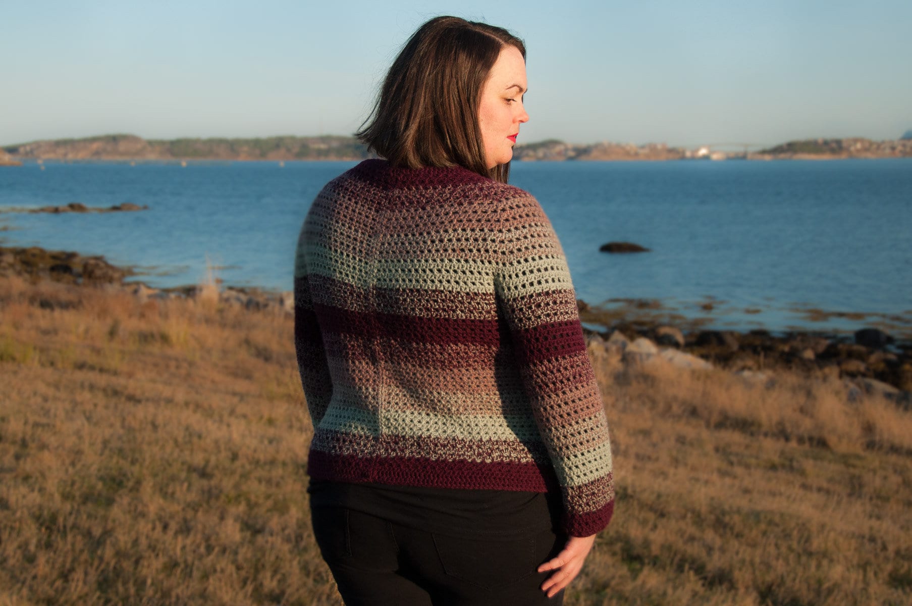 Colorwork Crochet Sweater Pattern: Top-down Winter Jumper (PDF Pattern ...