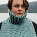 Easy Crochet Turtleneck Dickie Pattern PDF - Etsy
