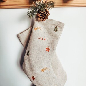 Personalized Christmas Santa Stocking/custom Name Christmas Stocking ...