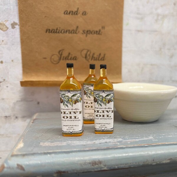Mini Olive Oil Bottles - Etsy