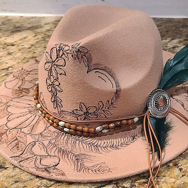 Felt Hat Flower - Etsy