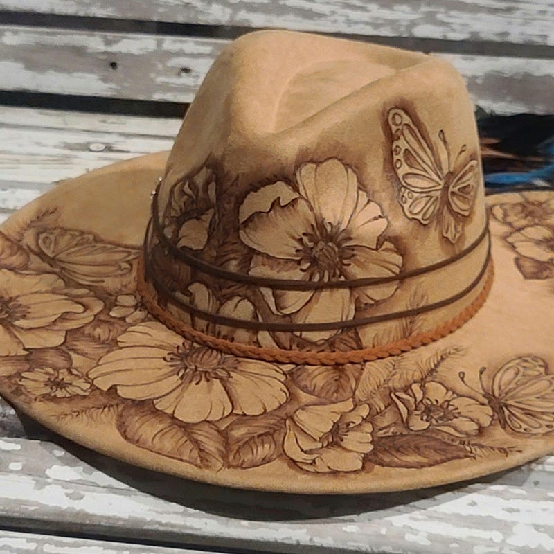 Felt Hat Burning Designs - Etsy