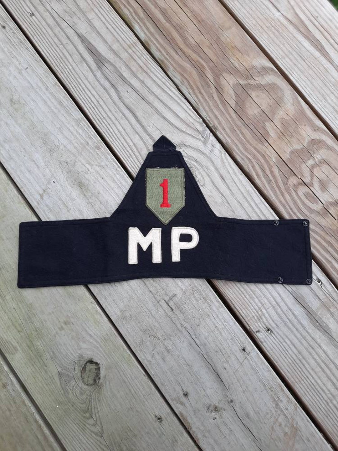Vintage Military Police Army Armband Commonly Worn During WWII and ...