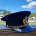 Vintage Denmark Danish European Police Services Officer Hat Helmet Cap ...
