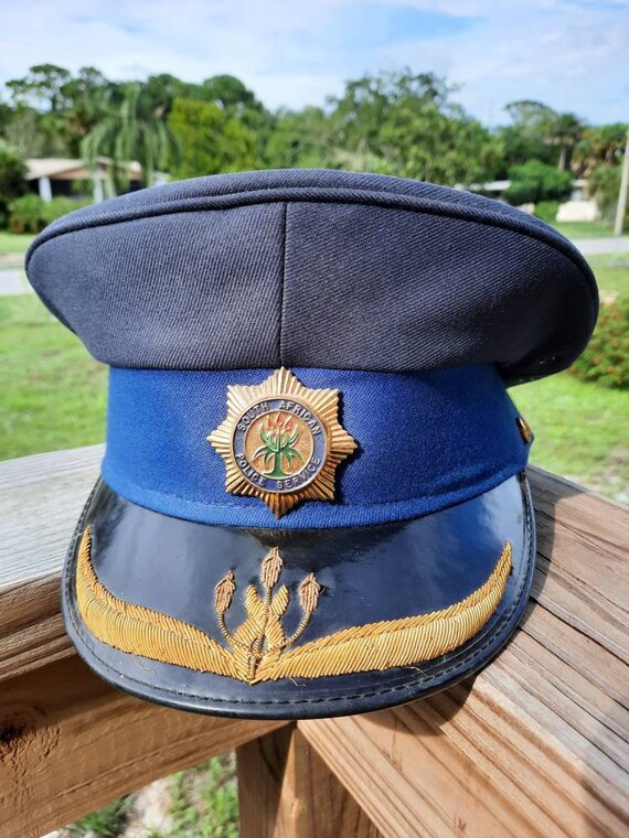 Vintage South African Police Services Corp Officer Ha… - Gem
