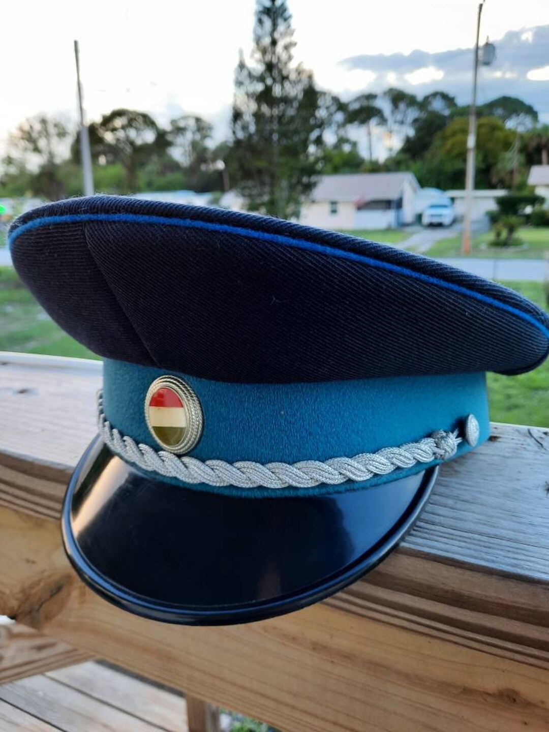 Hungary Europe Police Officer Cop Hat Helmet Cap Collectable Collectors ...