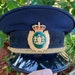 Vintage Denmark Danish European Police Services Officer Hat Helmet Cap ...