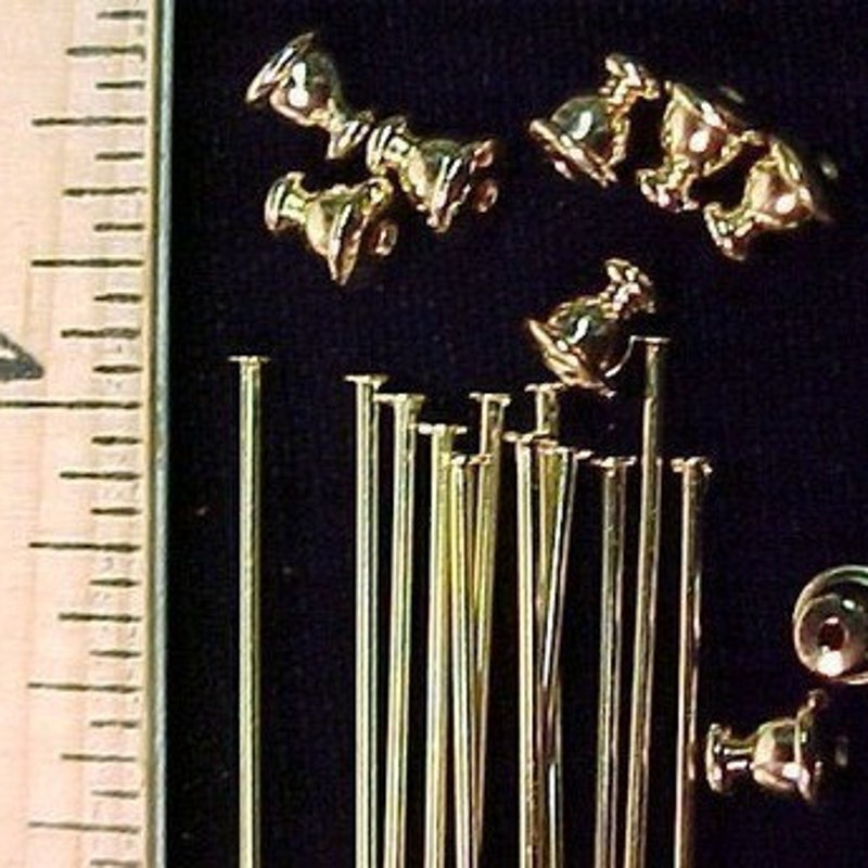 Beaded Stick Pins - Etsy