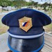 Vintage Slovenia Police Officer Europe Hat Helmet Cap Kepi Navy Blue ...