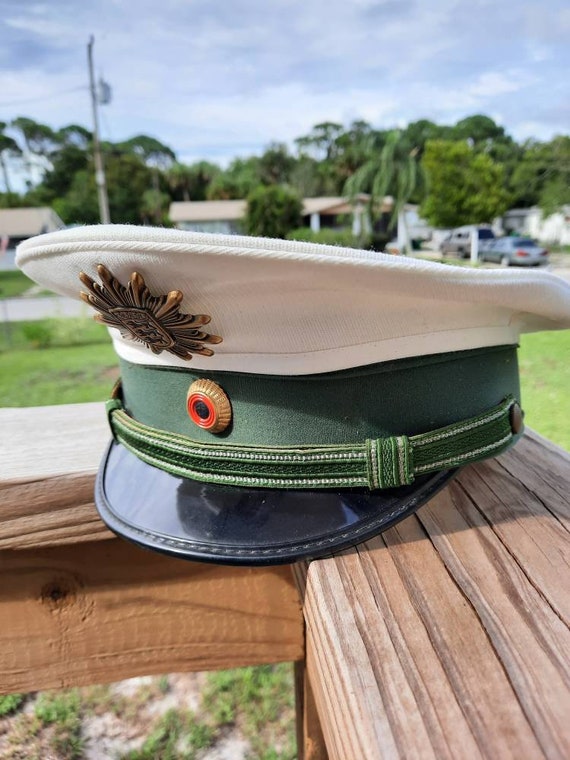 Vintage German Baden Police Officer Hat Helmet Cap Ke… - Gem