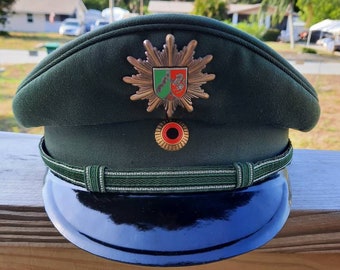 German Police Cap - Etsy