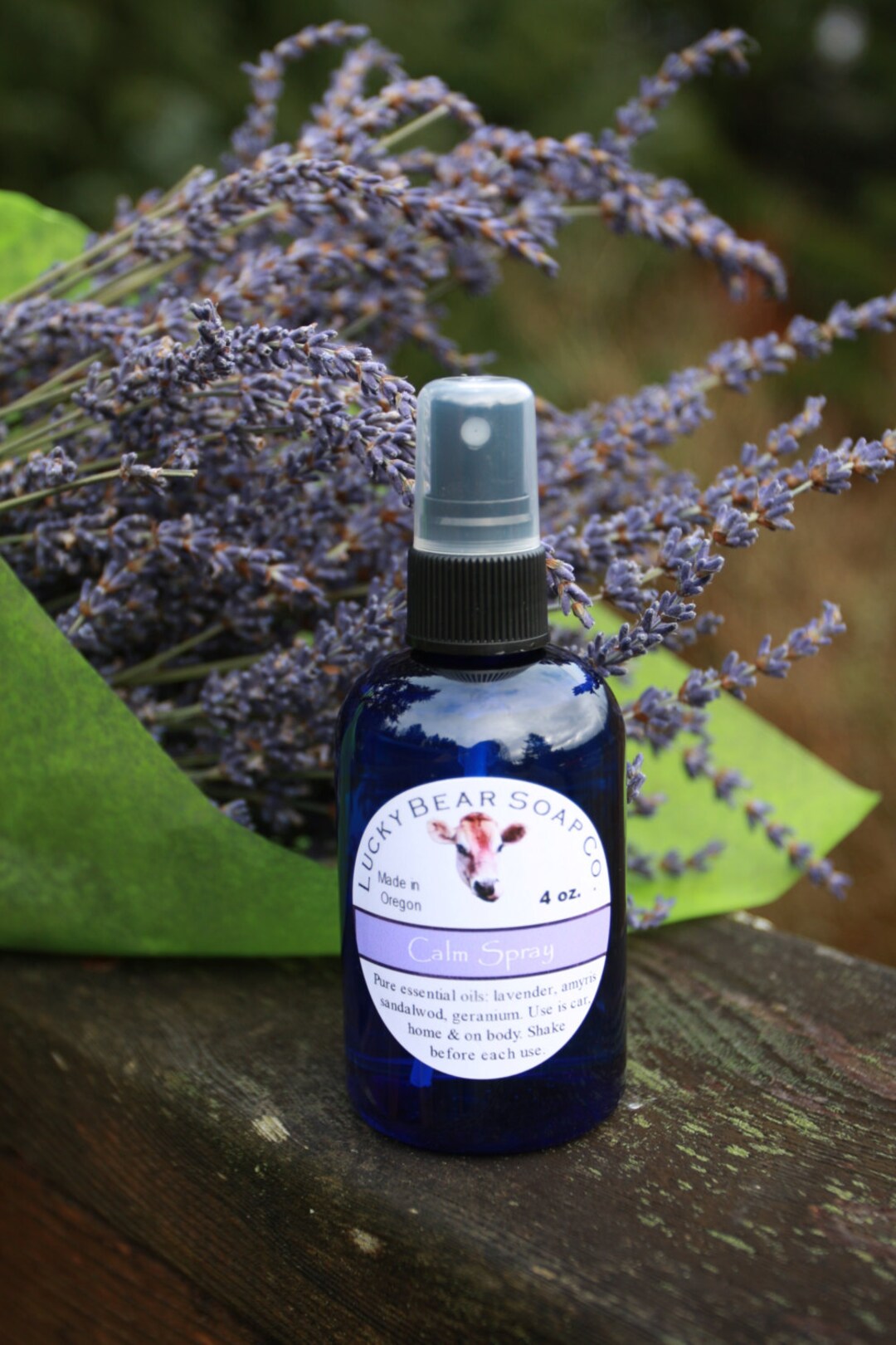 CALM SPRAY Aromatherapy Pure Essential Oils Lavender, Amyris & Ylang ...