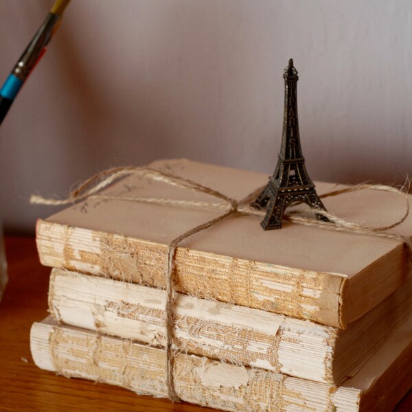 Rustic Books - Etsy
