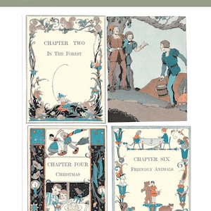 14 Pages of 40+ Vintage Printable Illustrations From Children's ...