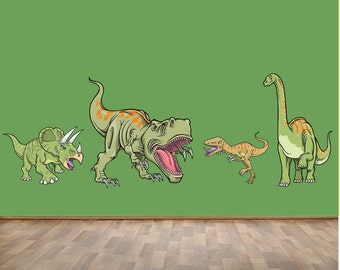 Extra Large Dinosaur Wall Decal - Etsy