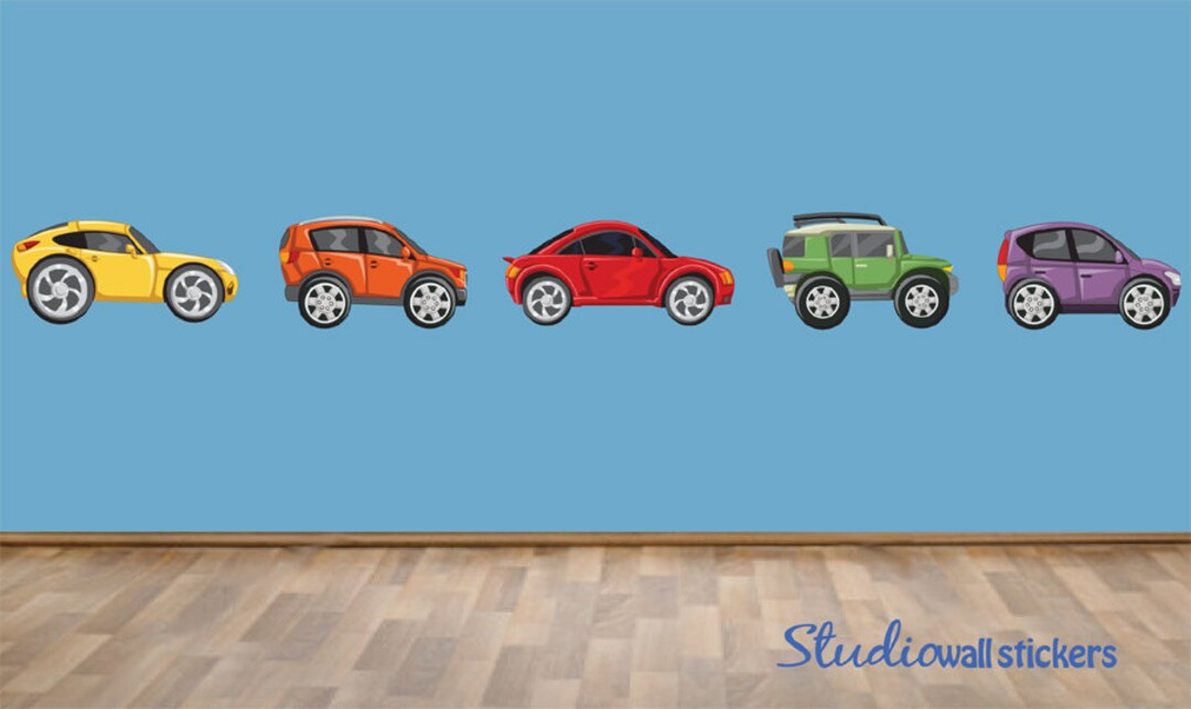 REUSABLE Car Wall Decal - Etsy