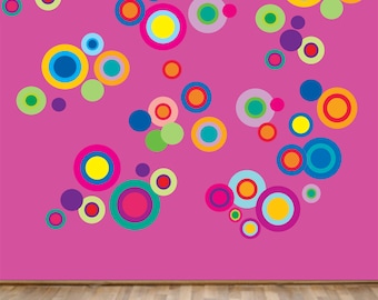 Extra Large Circle Wall Decal - Etsy