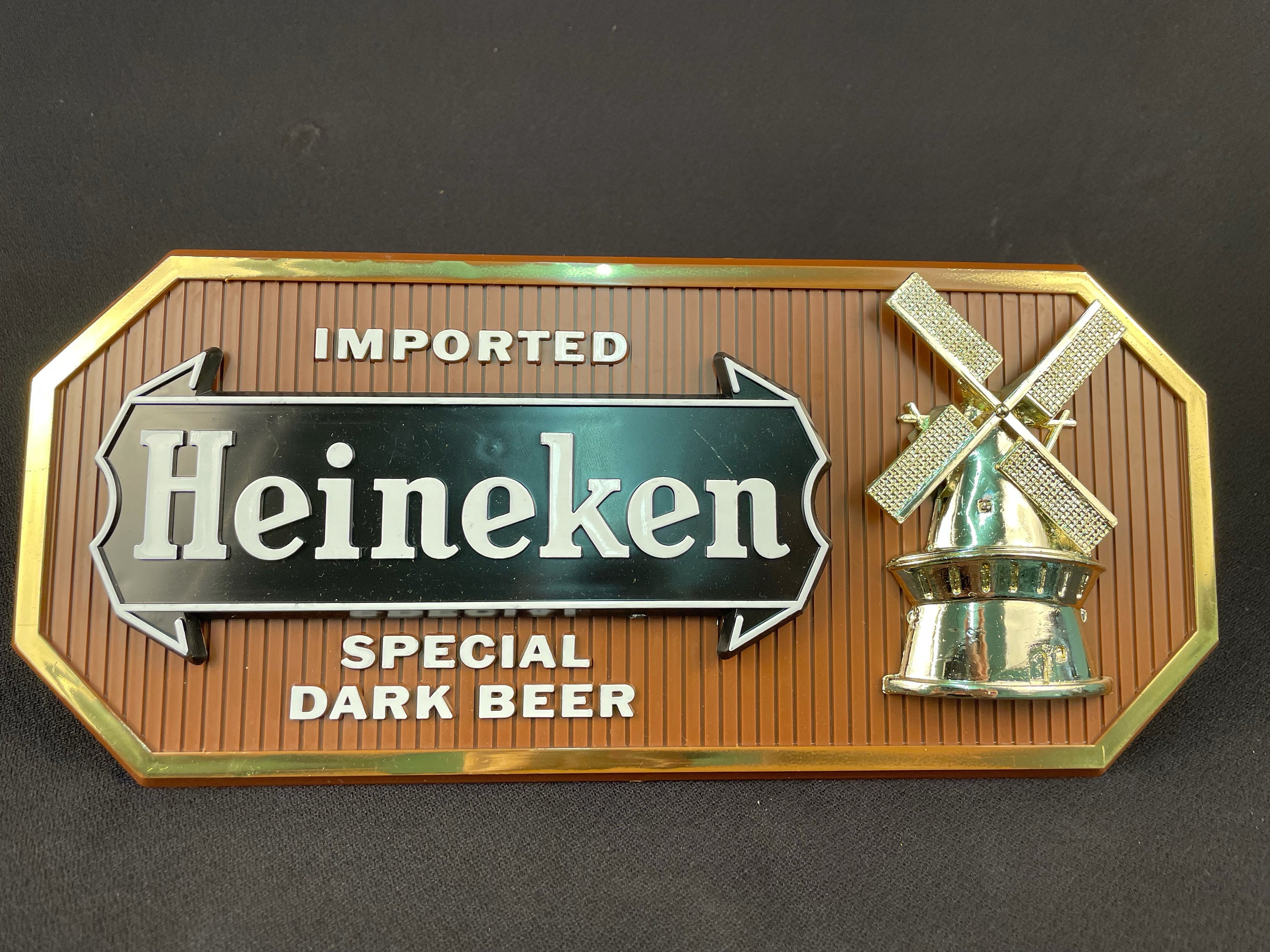 Vintage Heineken Imported Bar Sign - Etsy