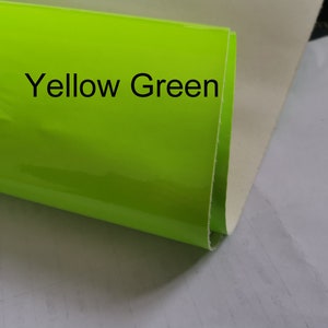 27 X 18'' Bright Neon Color Faux Leather - Etsy