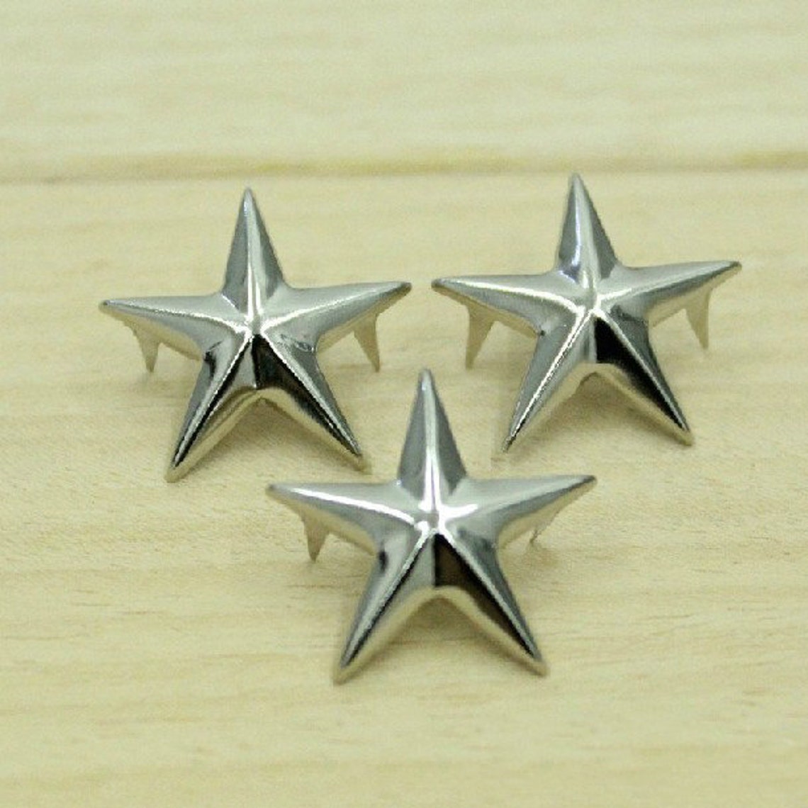 100pcs 15mm Big Size Star Shape Rivet Studs For Clothing | Etsy