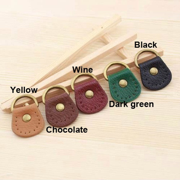 D Ring Leather Tabs - Etsy