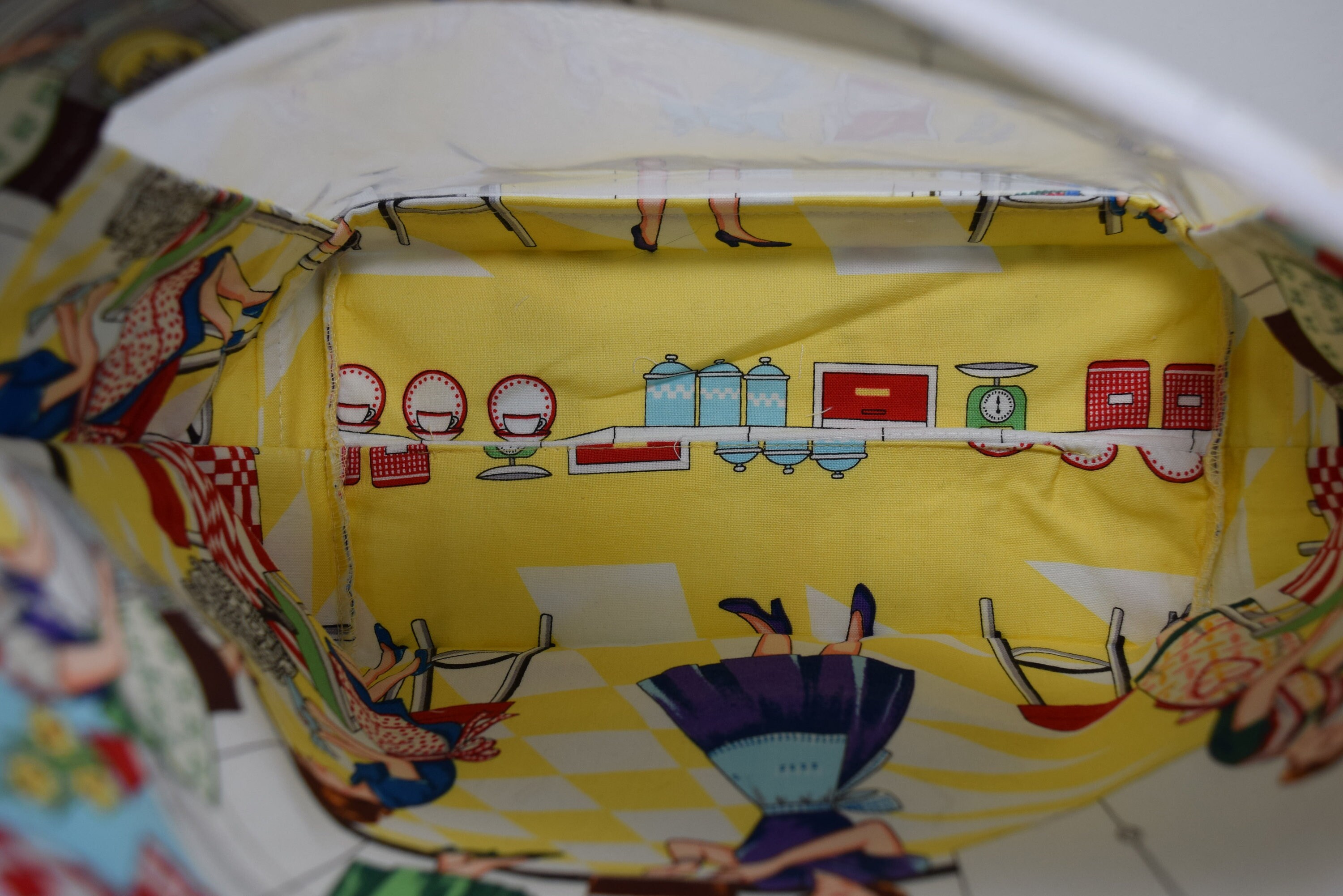 Project Bag, Window Bag, Vinyl Window Bag, Travel Bag, Ditty Bag, Bingo ...