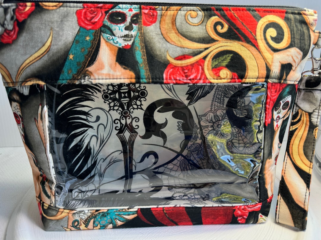 Project Bag, Window Bag, Vinyl Window Bag, Travel Bag, Ditty Bag, Bingo ...